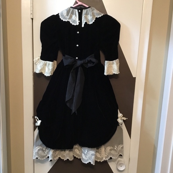 Sarah Kent | Dresses | Vintage Sarah Kent Blackwhite Princess Dress ...